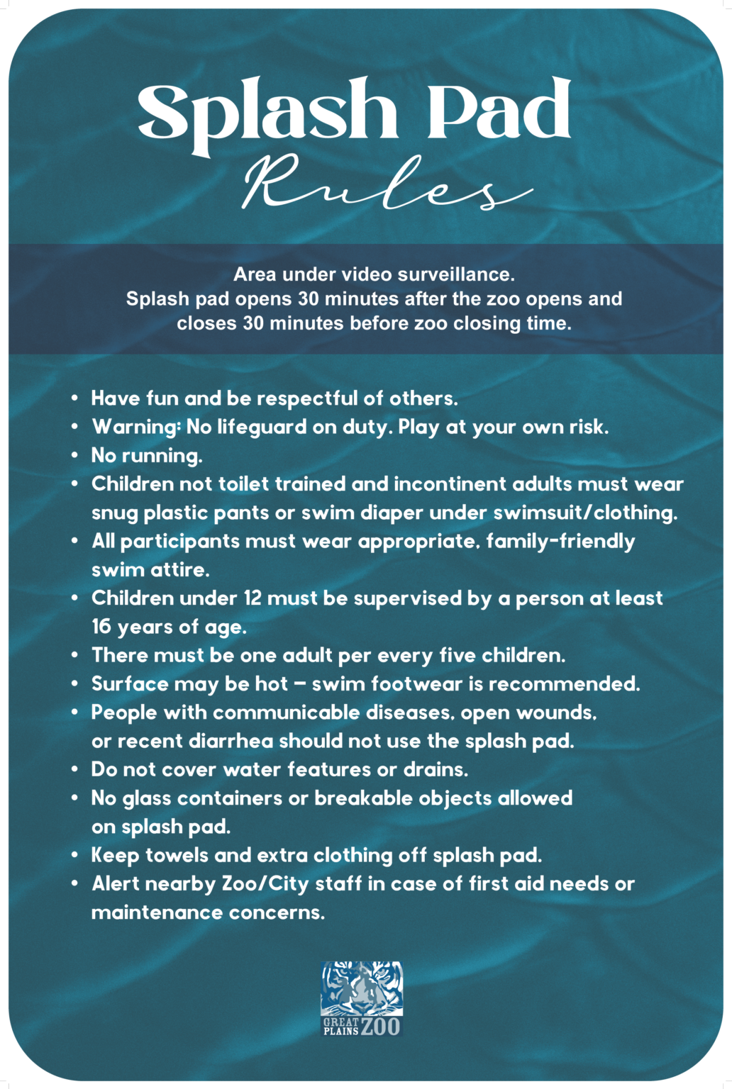 Splash Pad | Sioux Falls, SD | Great Plains Zoo