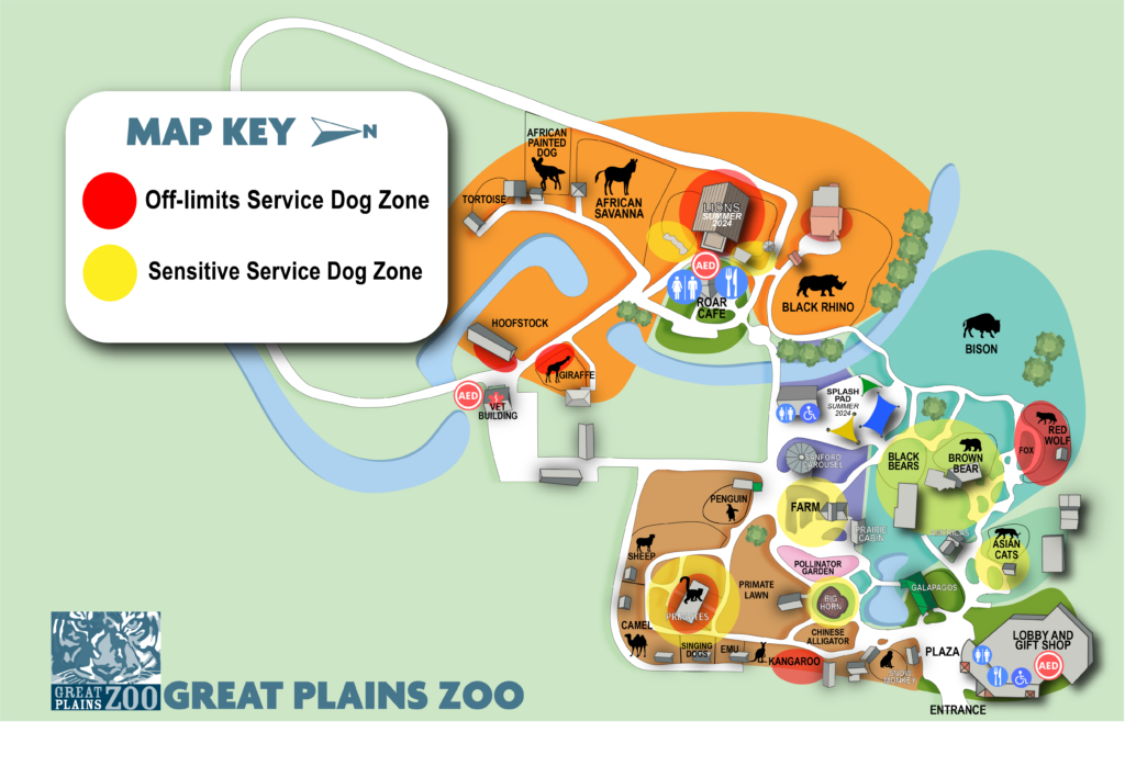 Zoo Map | Sioux Falls, SD | Great Plains Zoo